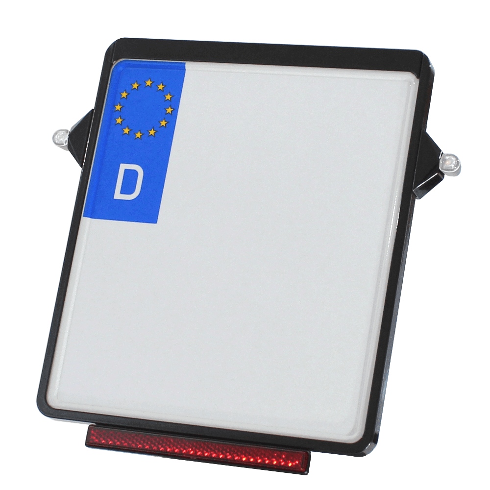 License plate plate Iomp | For D8 indicator