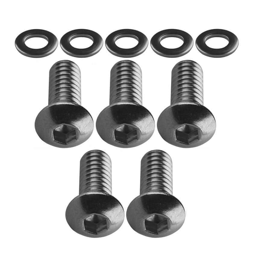 Screw kit "Derby Cover" | Stainless steel blank